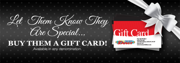 True North Diner - Best Bedford Restaurant Menu