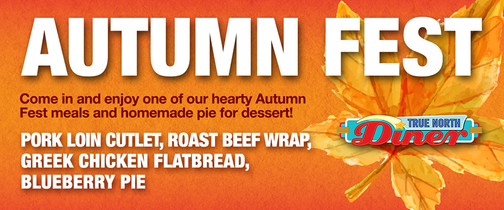 True North Diner - Best Bedford Restaurant Menu