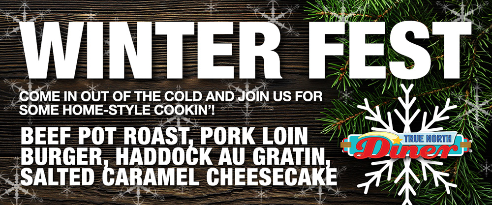 True North Diner - Best Bedford Restaurant Menu