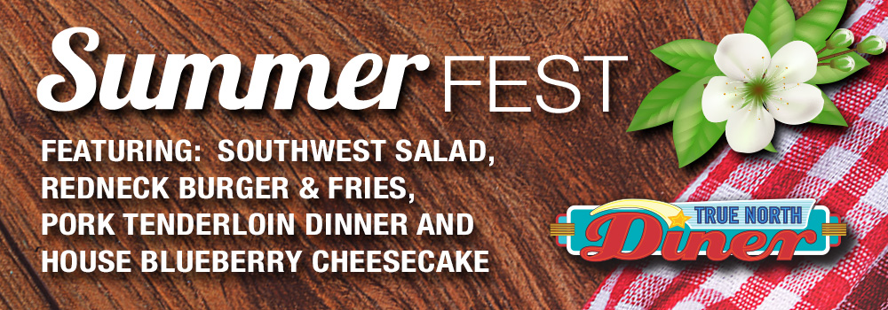 True North Diner - Best Bedford Restaurant Menu